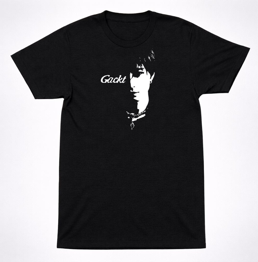 Gackt Face Malice Mizer J-rock Japanese Band T-shirt - Etsy