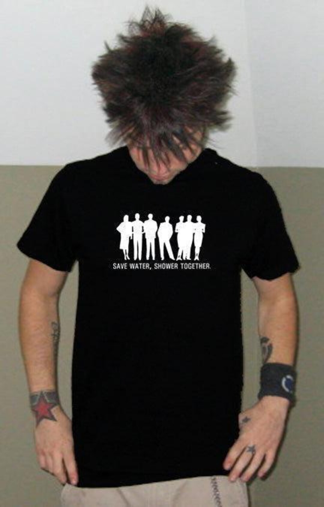 Save Water Shower Together Funny Naked Recycle Bw Shirt - Etsy