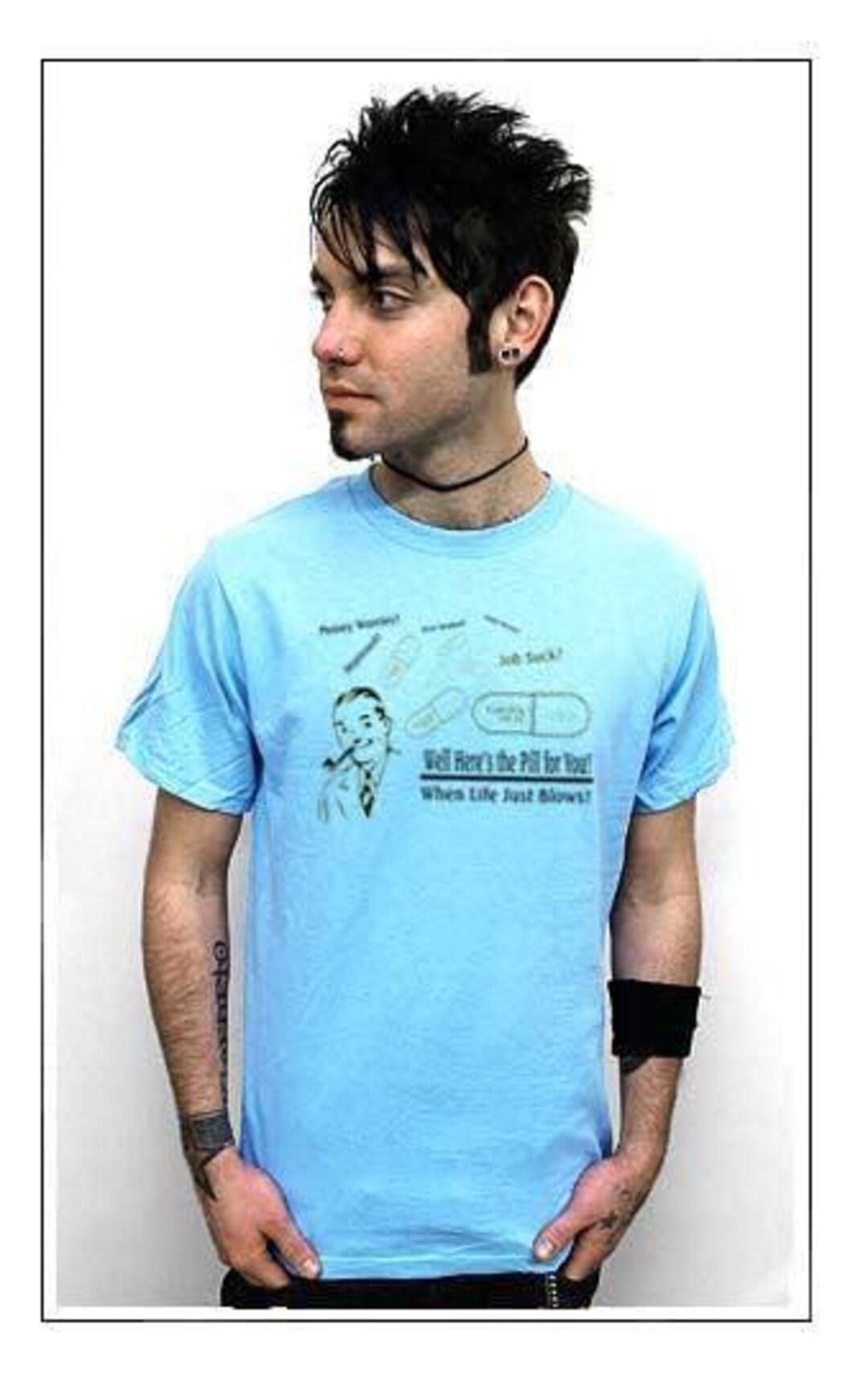 Fukitol Funny Prescription Pill Parody Emo Humor Shirt - Etsy