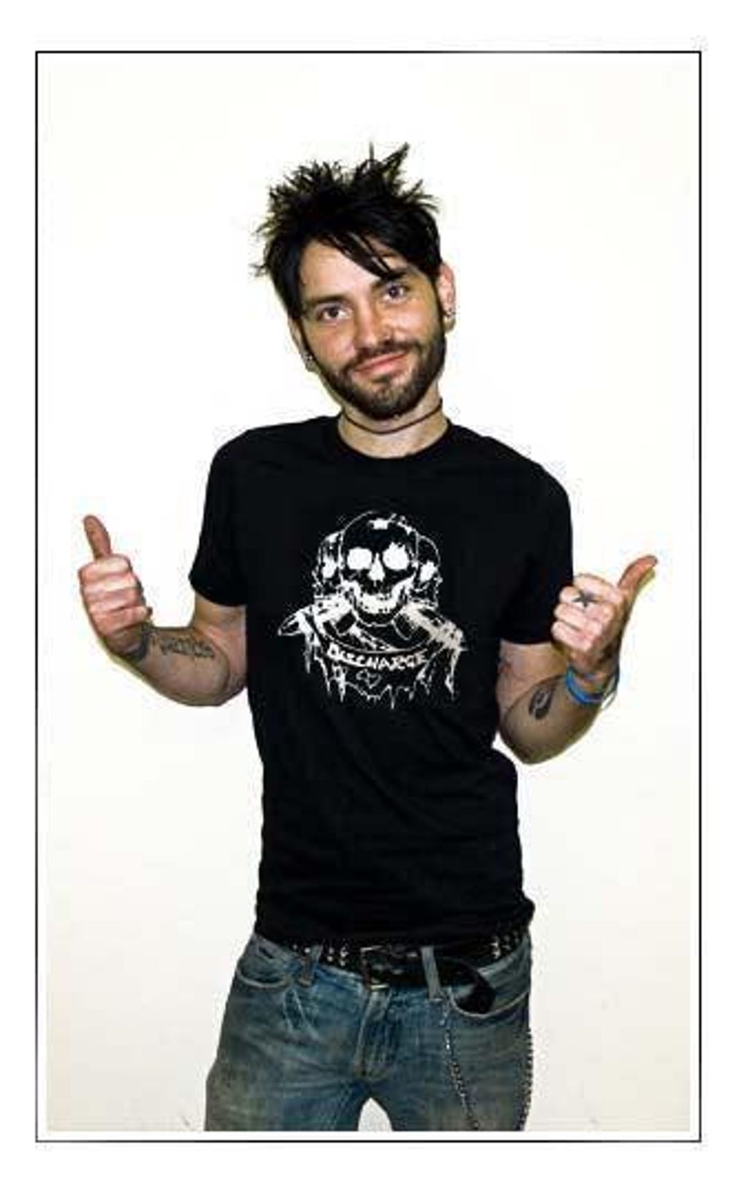 Discharge Skulls – British Hardcore Punk Band T-shirt - Etsy