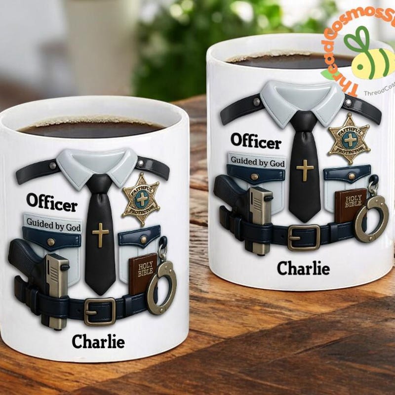Police Coffee Mug - Etsy