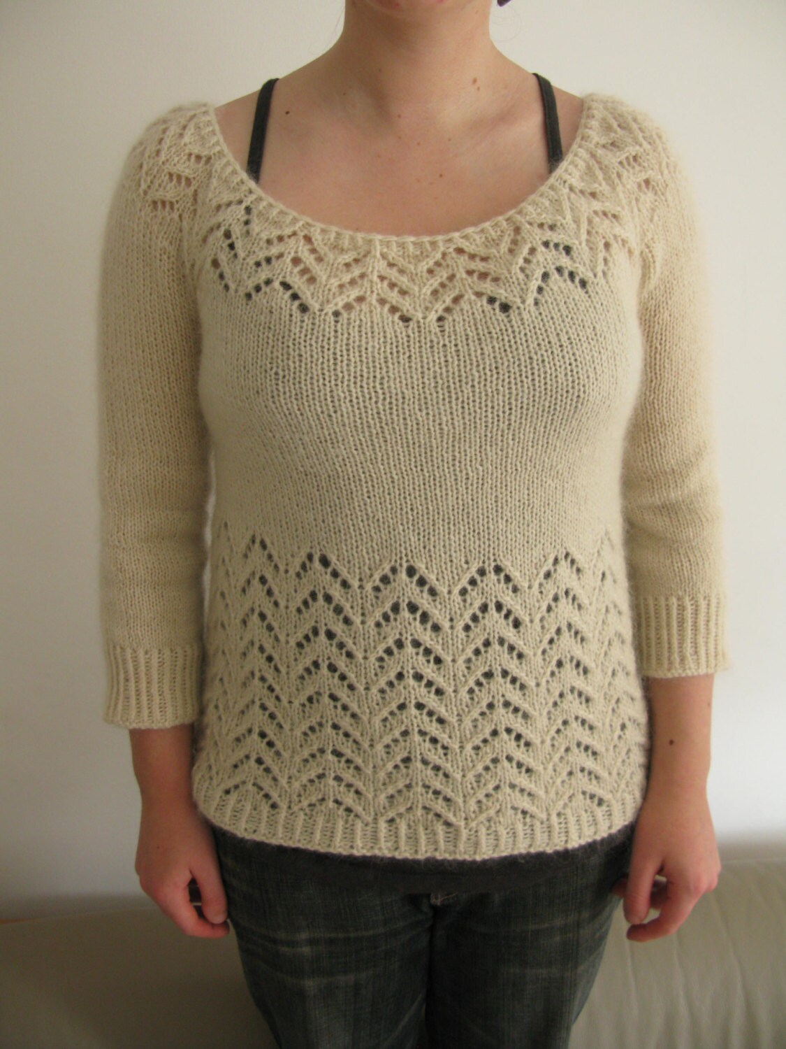 PATTERN Lace Sweater Pattern Pdf - Etsy