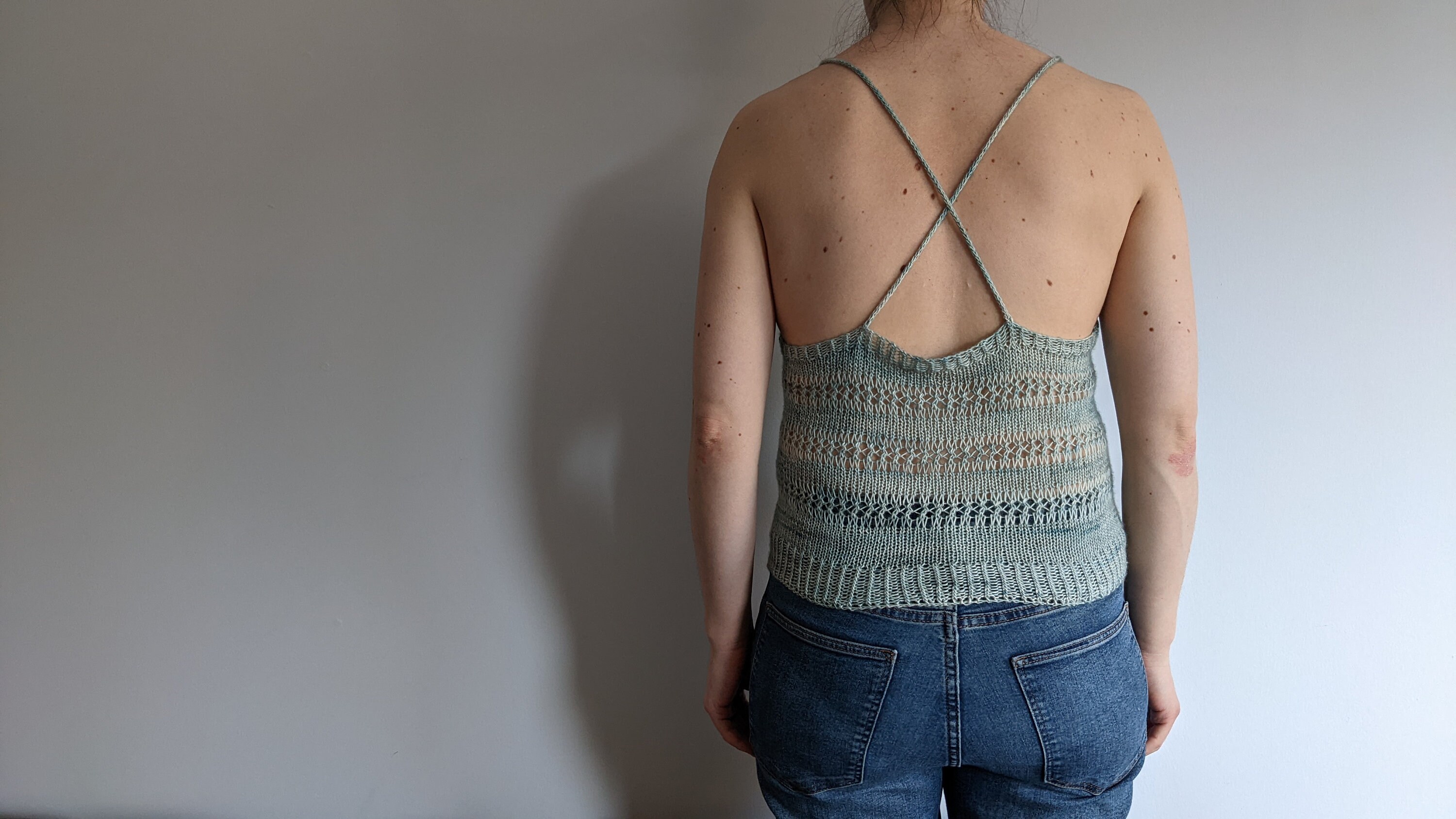 PATTERN Lace Cami Top Knitting Pattern Pdf / Lacy Knit Summer Top ...