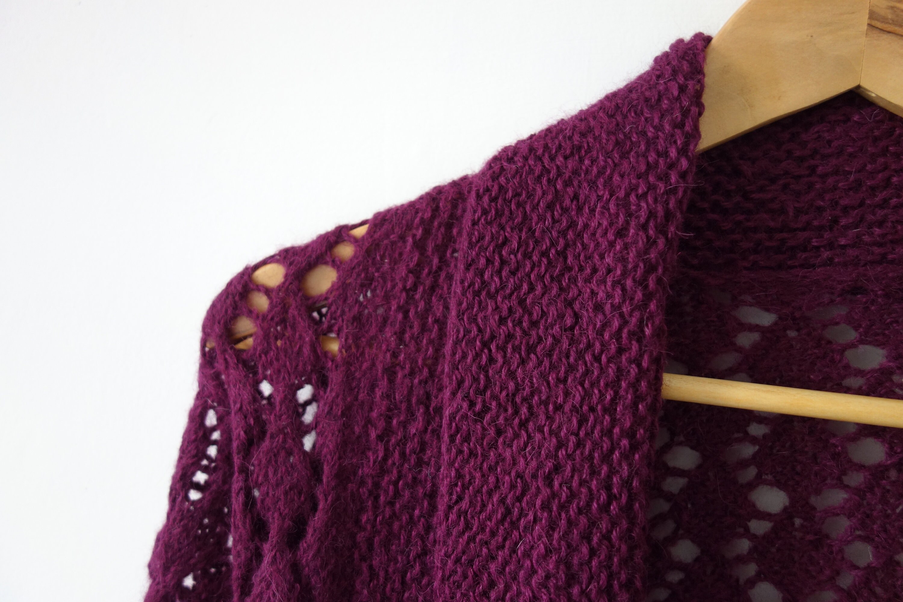 PATTERN Lace Cardigan Knitting Pattern / Lacy Cardigan Tutorial / Dk ...