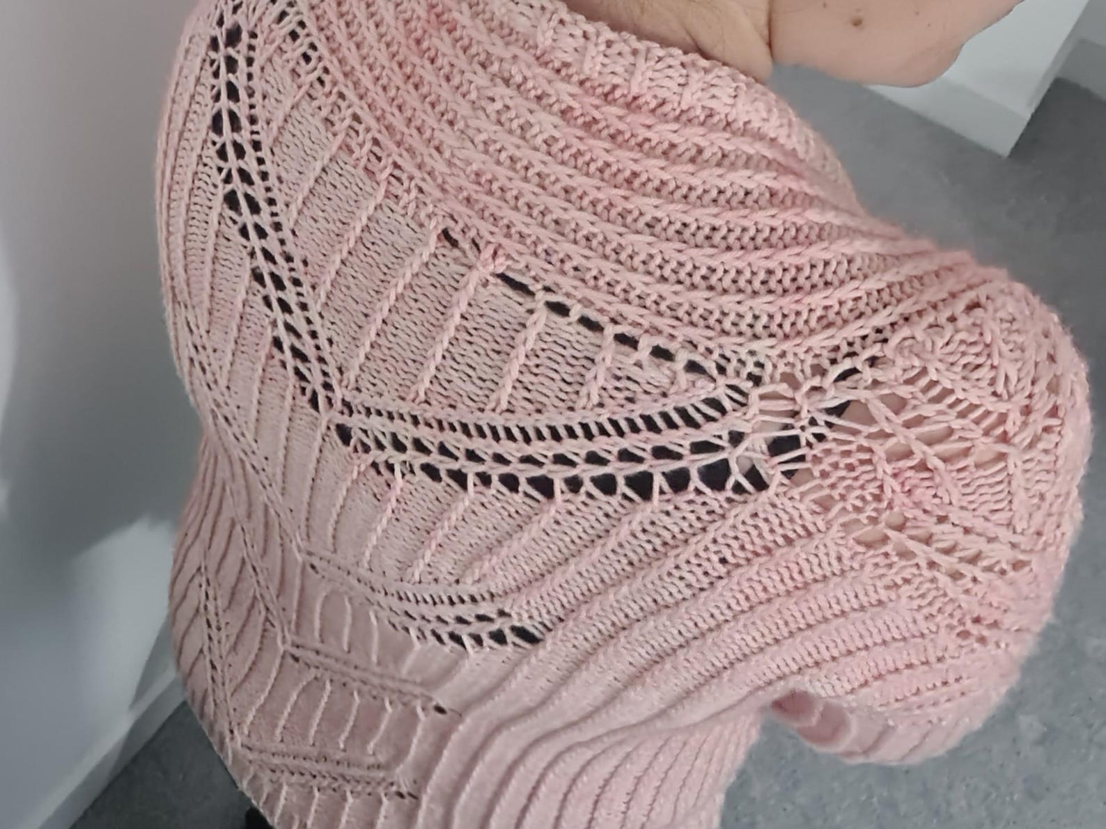 PATTERN Lacy Shawl Collar Cardigan Pattern Pdf / Saddle Shoulder ...