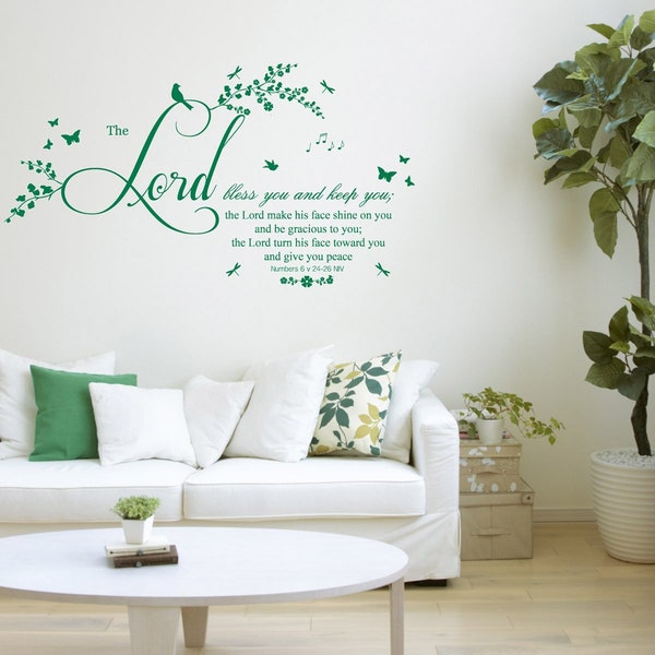 Scripture Wall Decal - Etsy