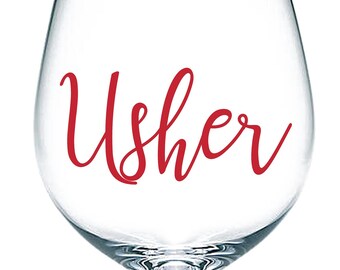 Usher Decal - Etsy