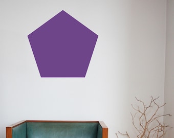 Pentagon Wall Decor - Etsy