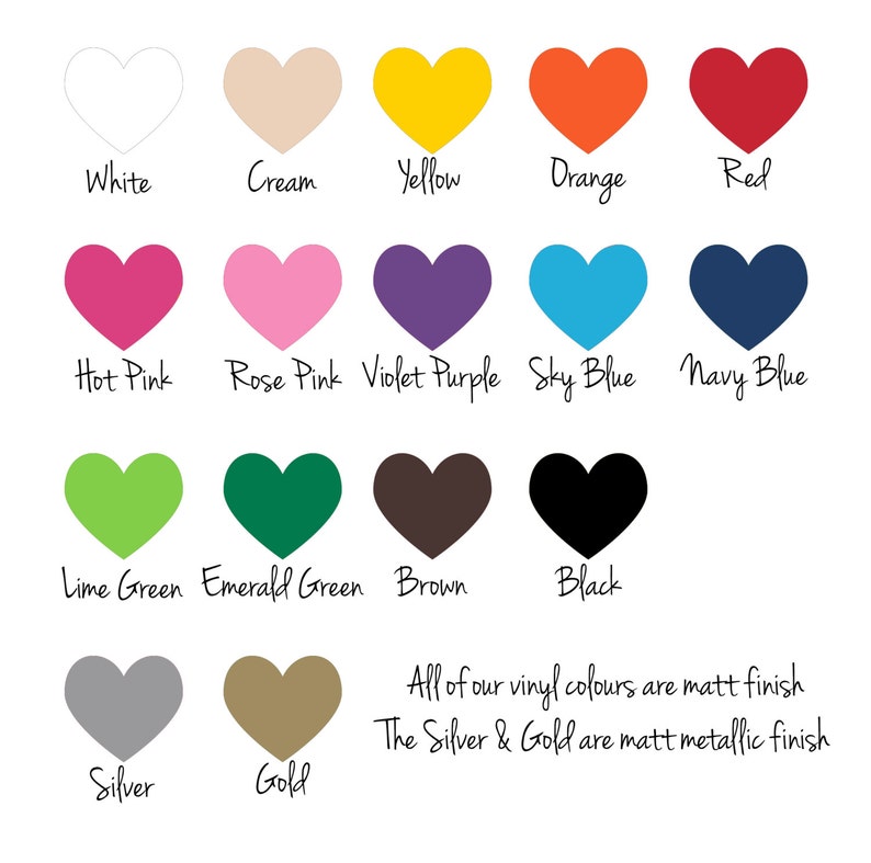 Personalised Name Matt Vinyl Wall Art Sticker Decal Mural - Etsy UK