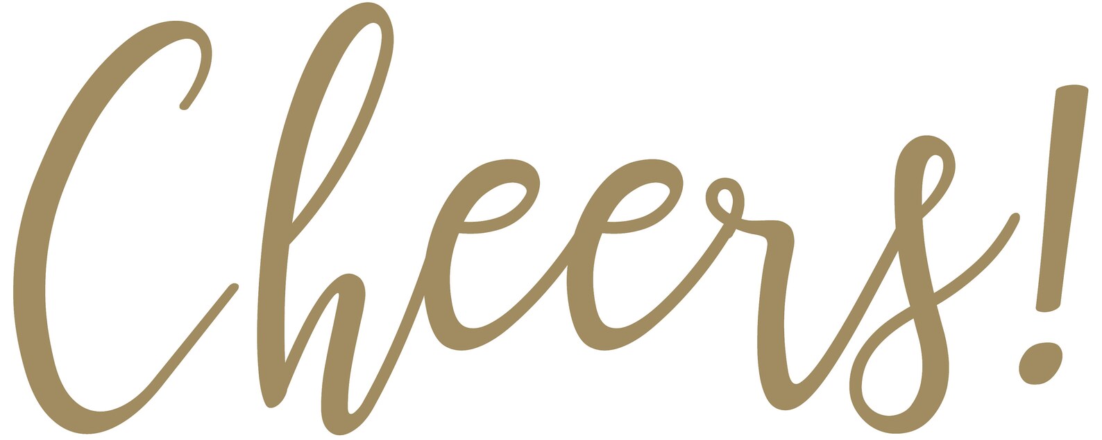 Cheers Vinyl Sticker Decal Transfer Label for Wine Beer - Etsy