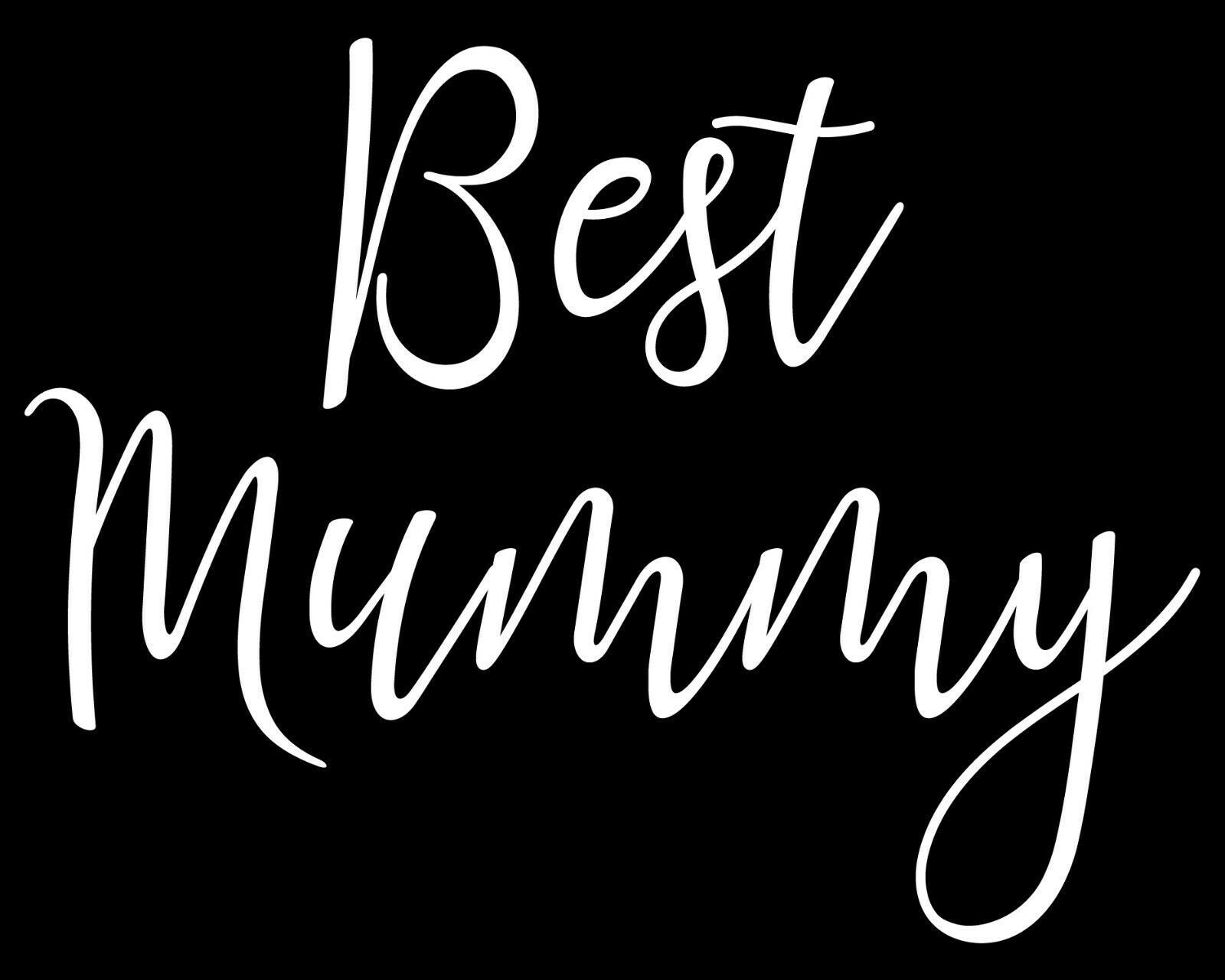 Best Mummy Family Vinyl Sticker Decal Labels for Glasses - Etsy