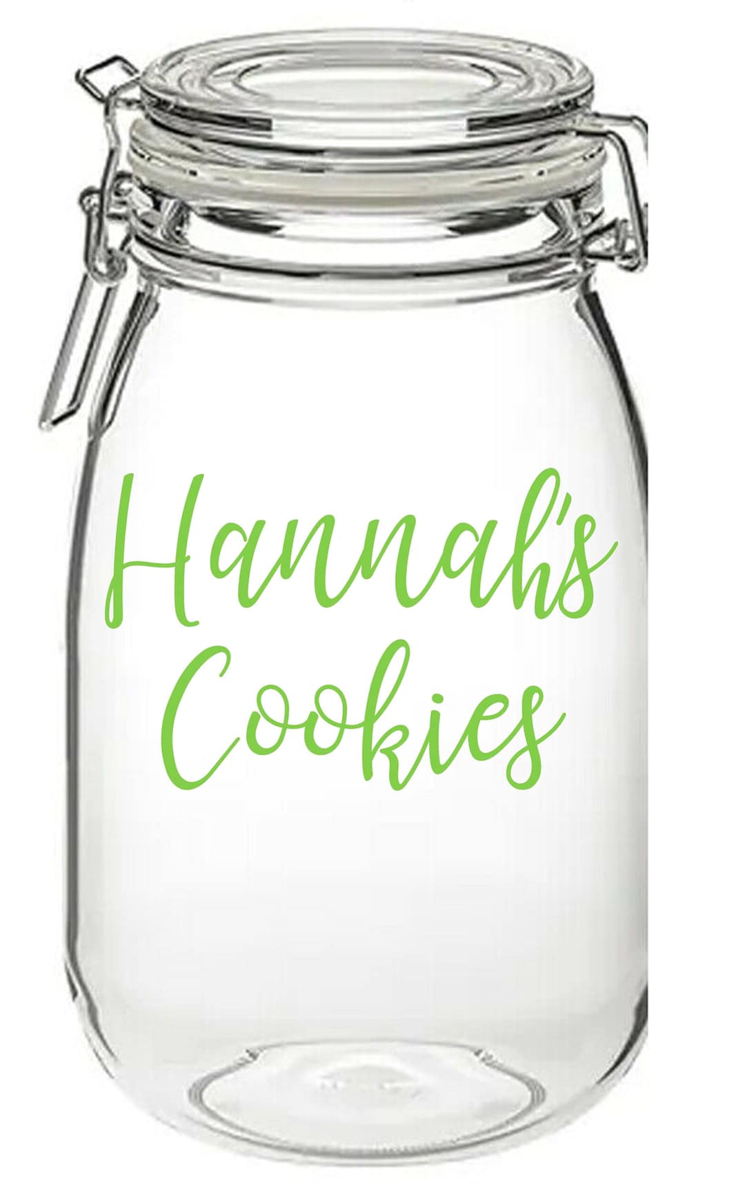 Personalised Cookies Vinyl Sticker Decal Transfer Label for Biscuit ...