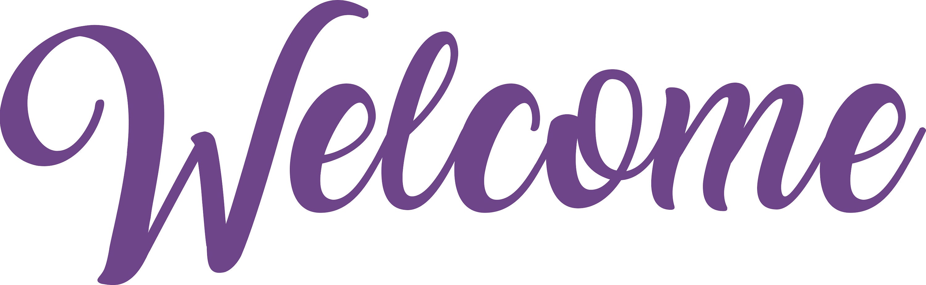 Welcome Quote Matt Vinyl Wall Art Sticker Decal Mural. Home, Wall Decor ...