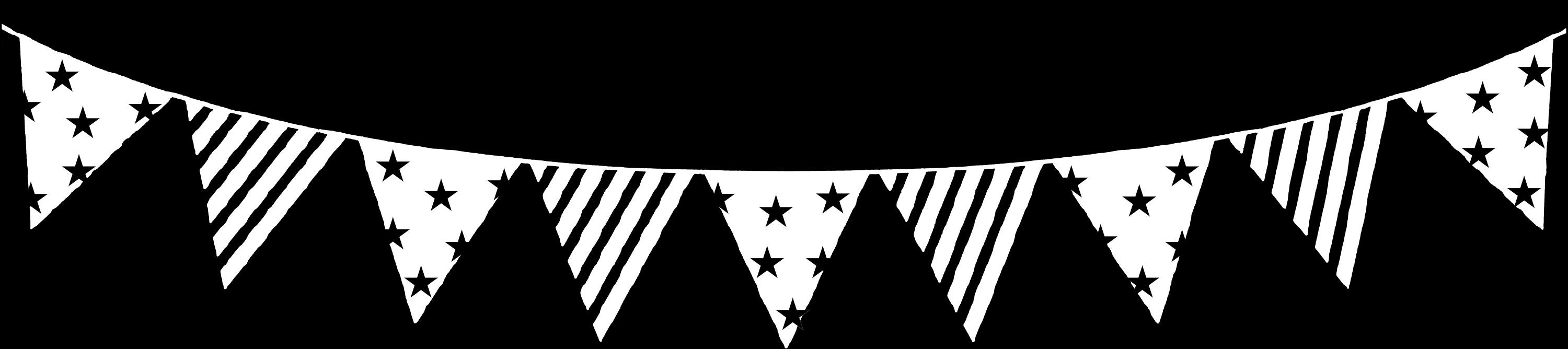 Bunting Vinyl Wall Art Sticker Decal Mural. Home Wall Decor. | Etsy