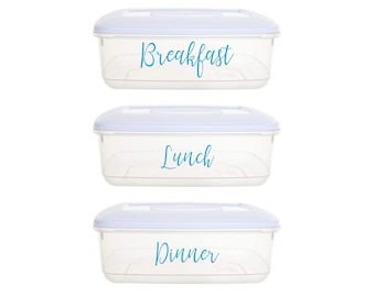 Utensils, Cutlery, Knives Vinyl Sticker Decal Labels for Jars ...