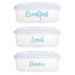 Self-raising Flour, Plain Flour, Bread Flour - Vinyl Sticker Decal ...