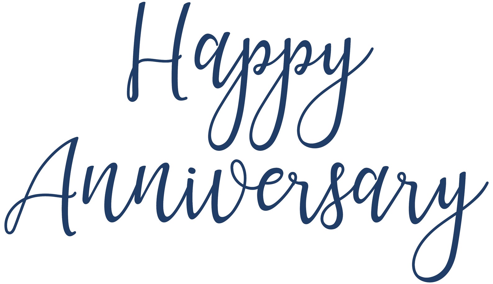 Happy Anniversary Vinyl Sticker Decal Labels for Glasses - Etsy