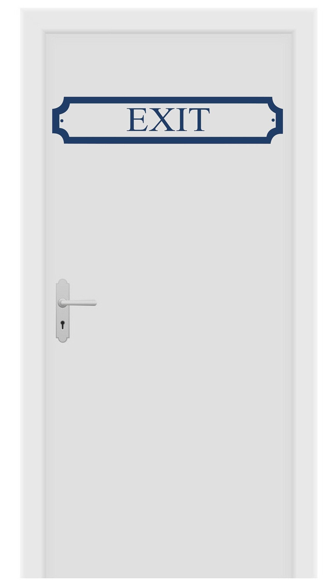 Exit - Matt Vinyl Wall Art Sticker, Decal, Mural. Home, Wall, Door ...