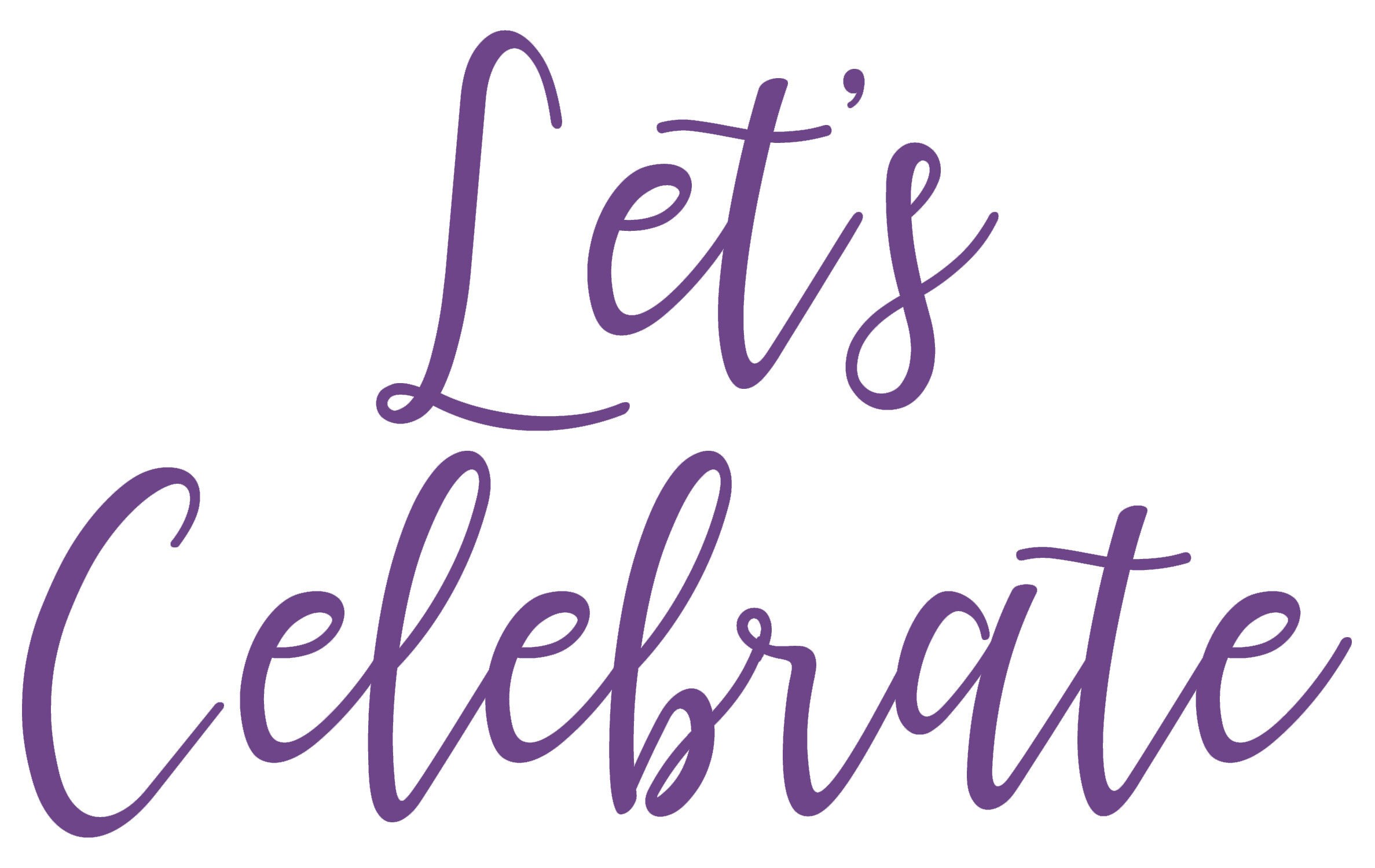 Let's Celebrate Vinyl Sticker Decal Labels for Glasses | Etsy