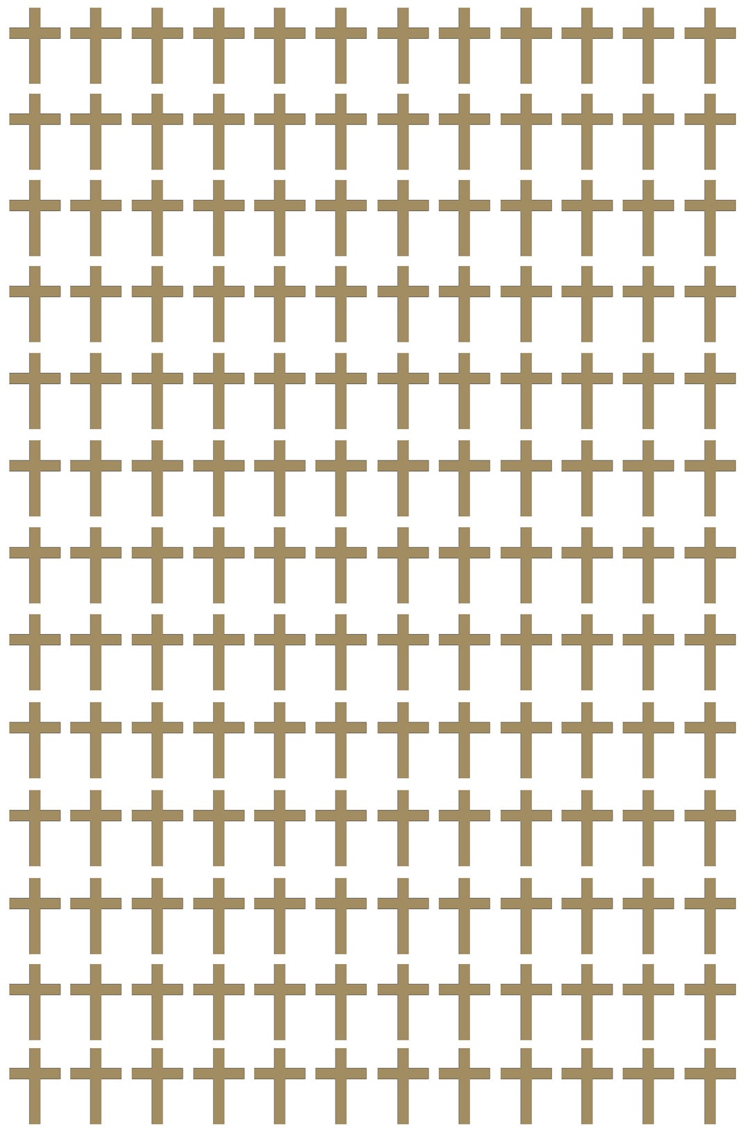 Small Cross, Crucifix Shape Vinyl Stickers, Decal. Cardmaking ...