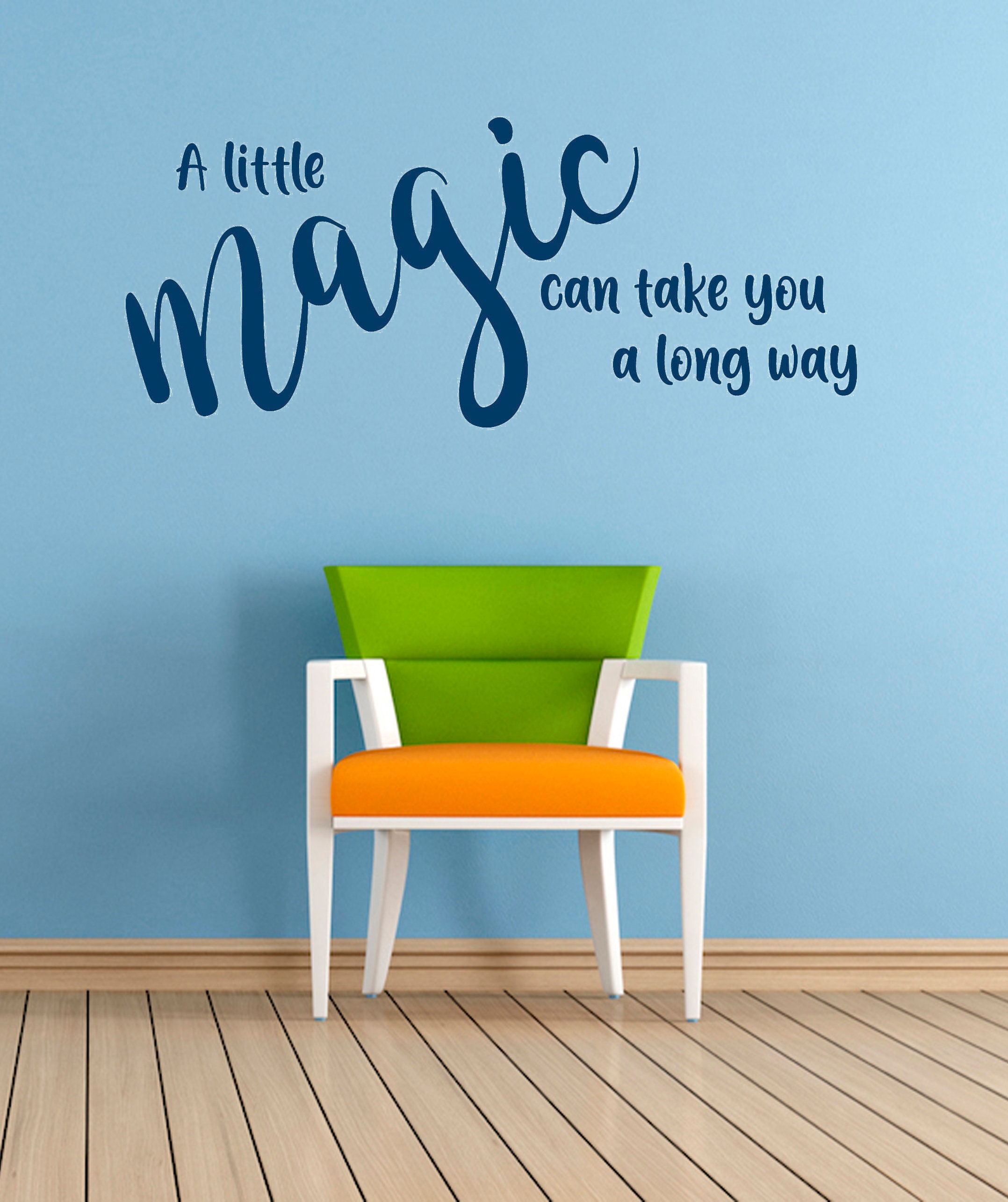 A Little Magic Can Take You a Long Way Roald Dahl Quote | Etsy