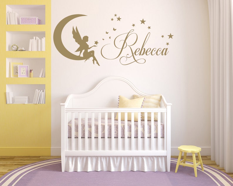 Personalised Name Matt Vinyl Wall Art Sticker Decal Mural - Etsy