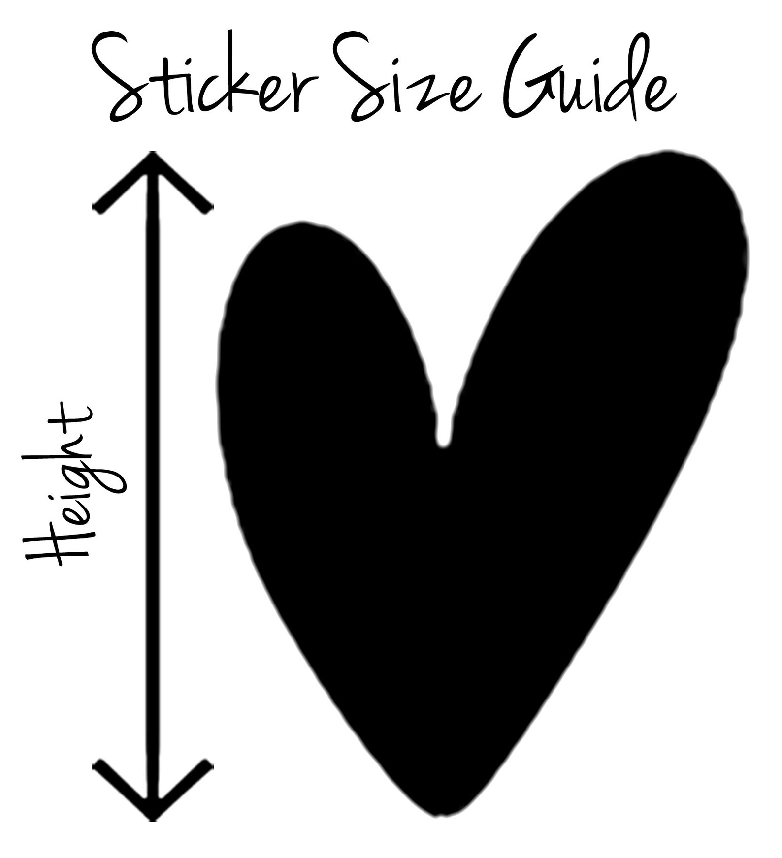 20 X Vinyl Heart Stickers Decal Mural. Cardmaking - Etsy