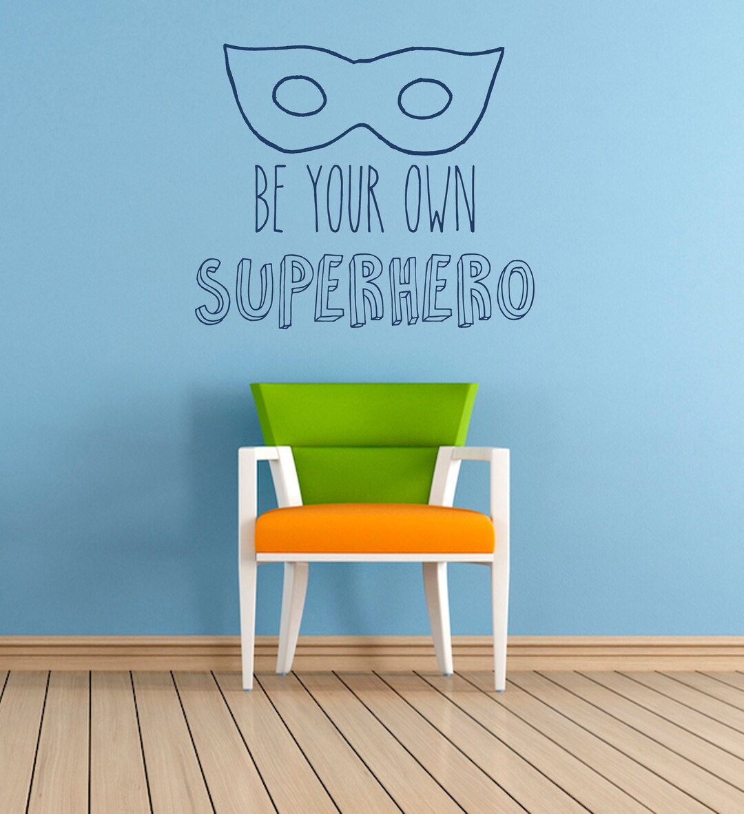 Be Your Own Superhero Quote, Vinyl Wall Art Sticker, Decal. Home, Wall ...