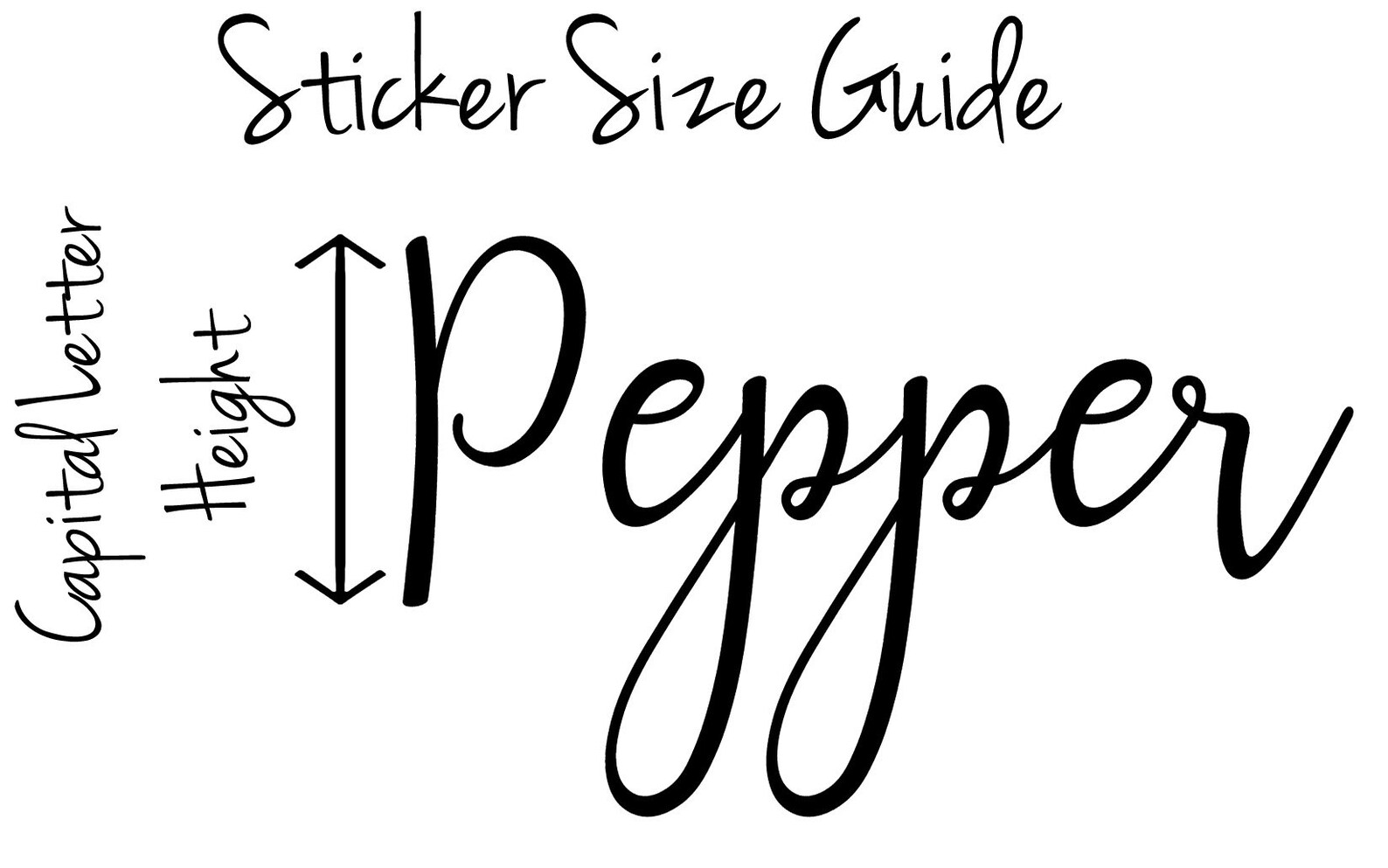 Salt and Pepper - Vinyl Sticker Decal Labels for Jars, Containers ...