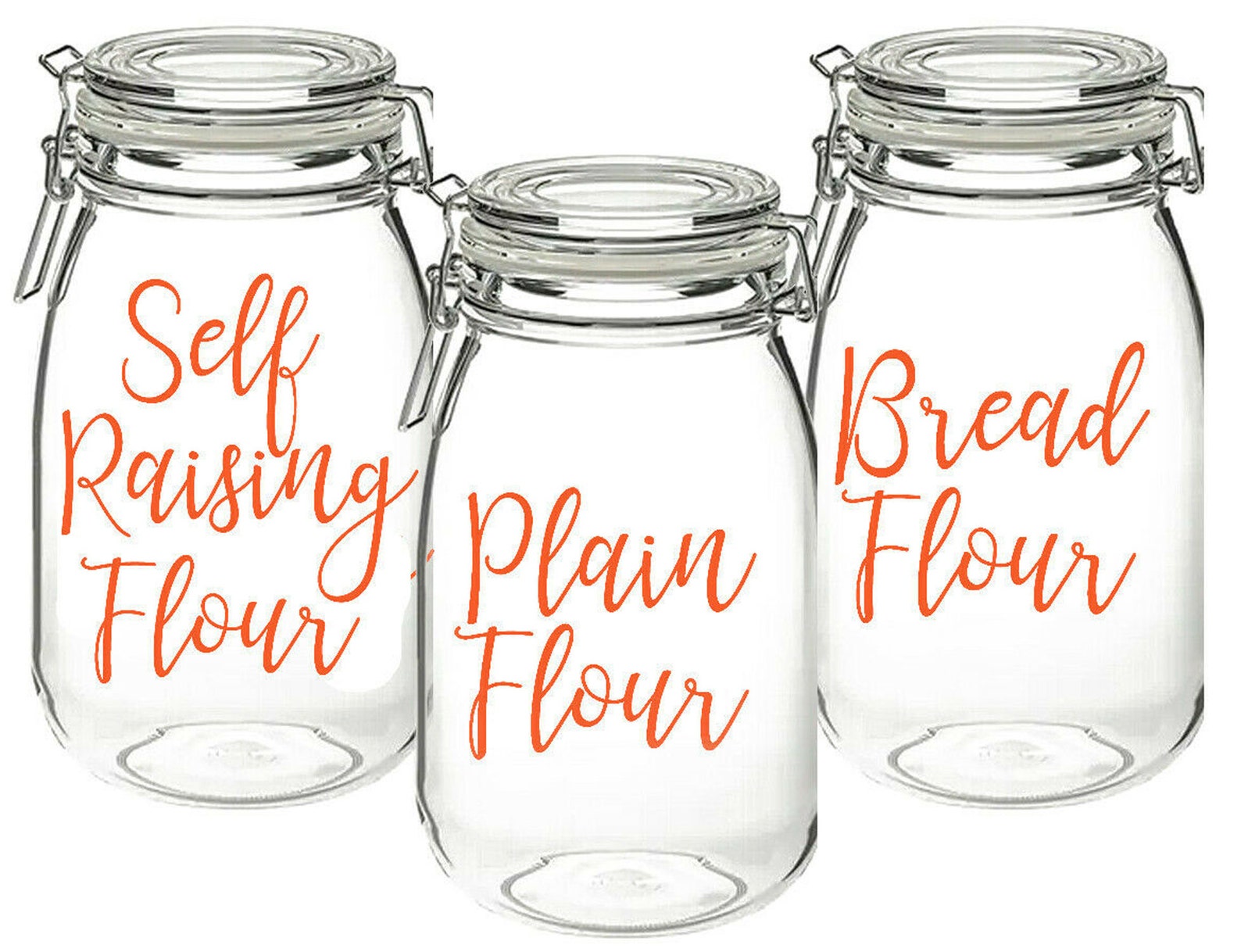 Self-raising Flour Plain Flour Bread Flour Vinyl Sticker - Etsy