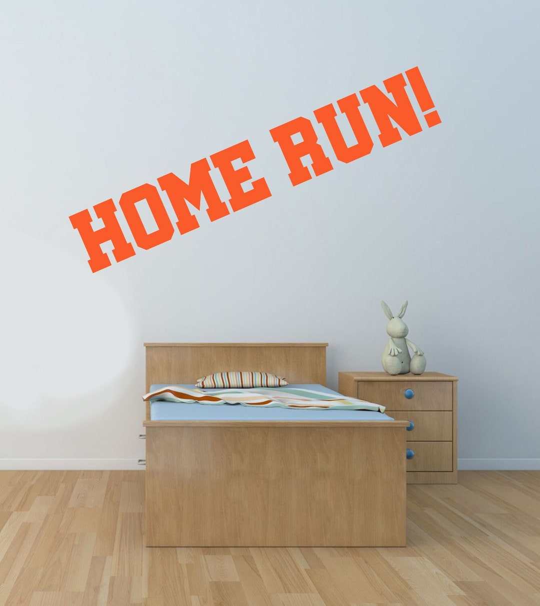 Home Run! Quote, Vinyl Wall Art Sticker, Decal. Home, Wall Decor ...