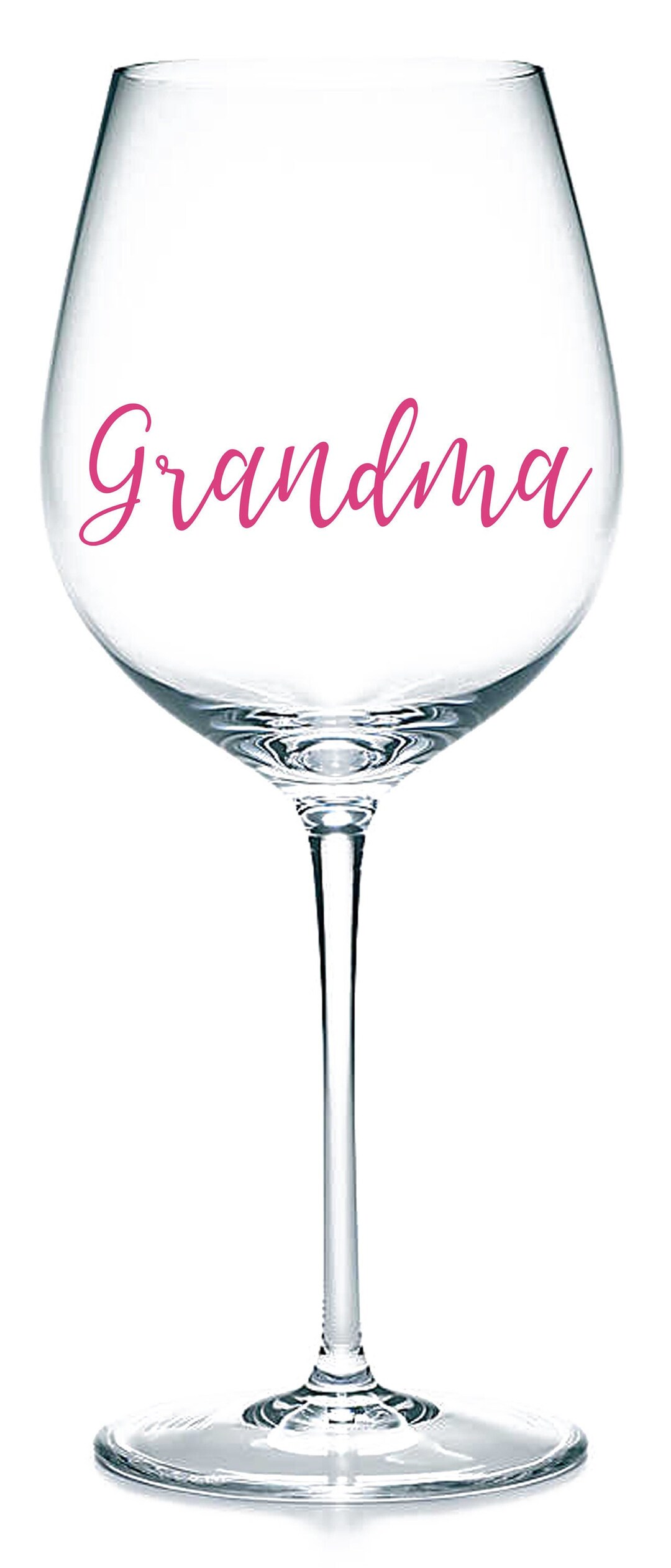 Grandma - Vinyl Sticker Decal Transfer Label for Glasses, Mugs, Gift ...