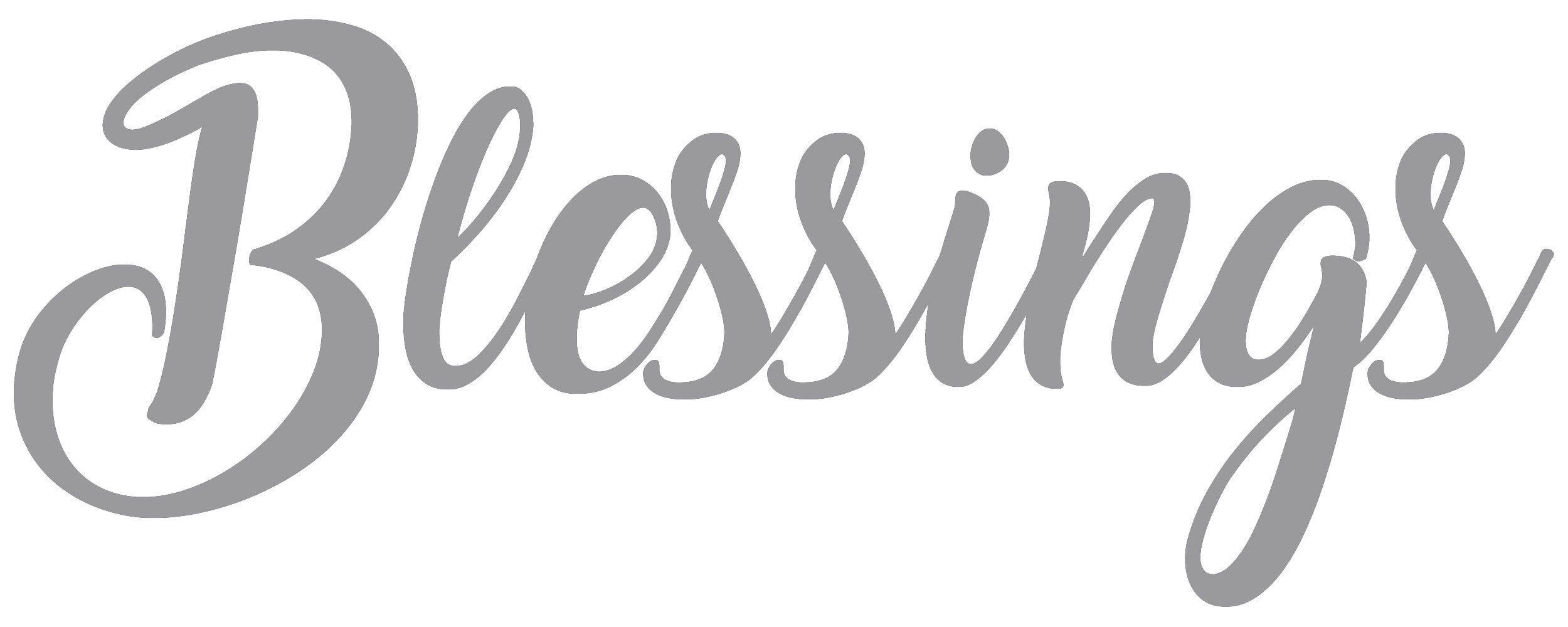 Blessings Quote Vinyl Wall Art Sticker Decal. Home Wall - Etsy UK