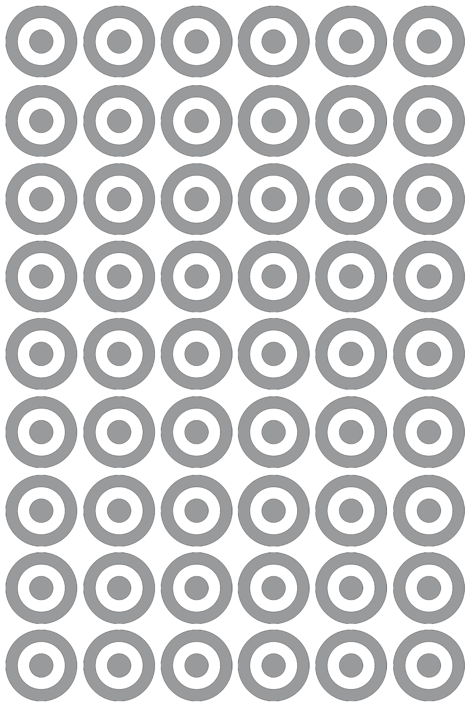 Small Target/bullseye Shape Vinyl Stickers Decal Transfer. - Etsy