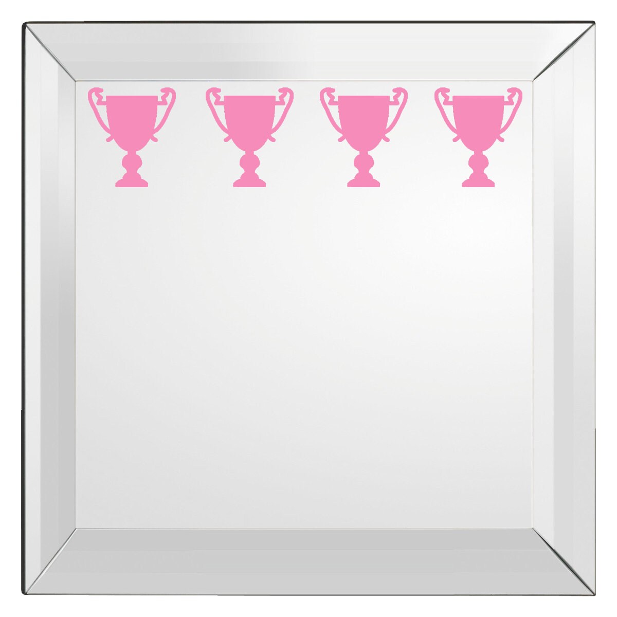 20 X Vinyl Trophy Shaped Stickers. Cardmaking Scrapbooking | Etsy