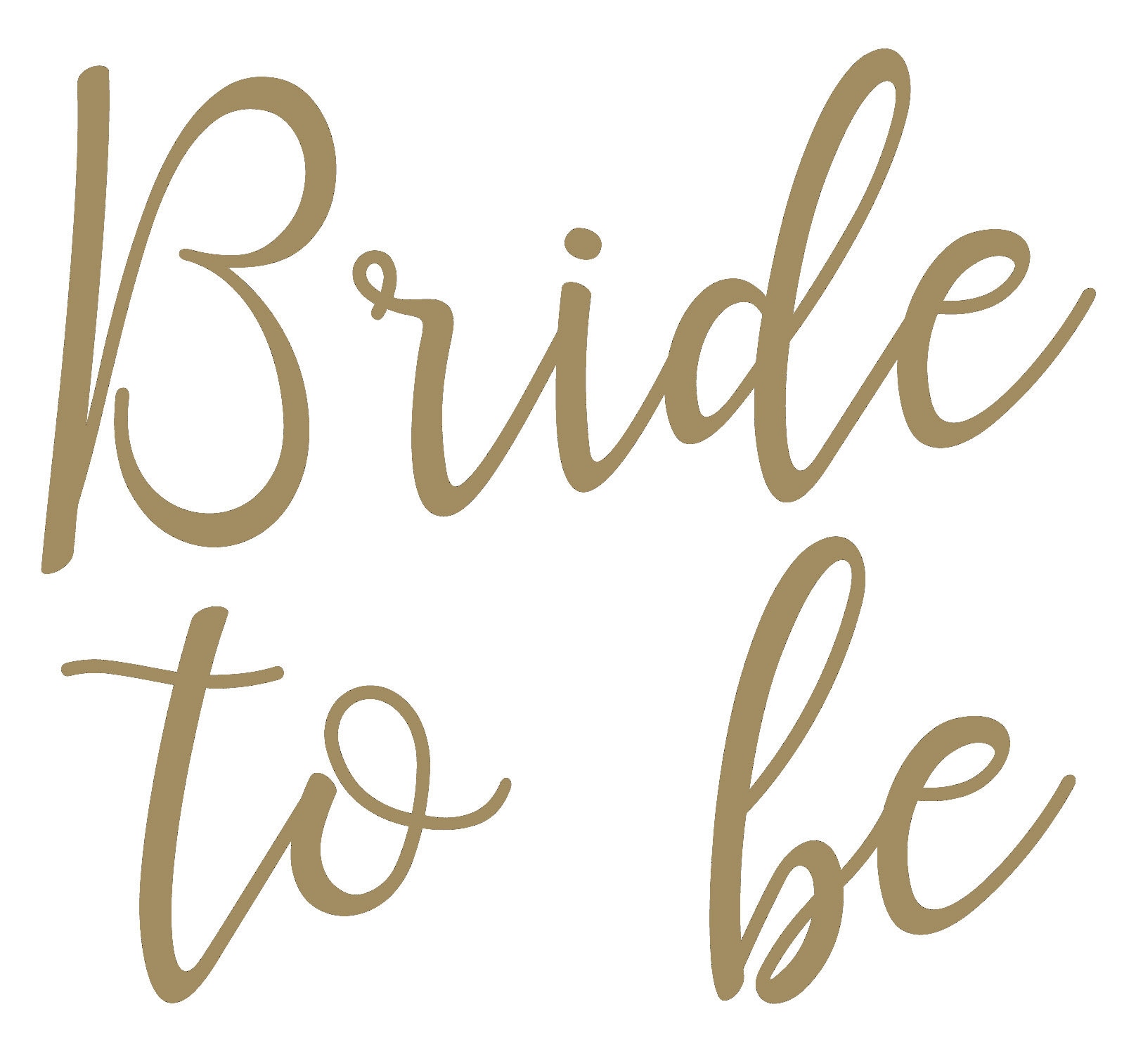 Bride to Be Vinyl Sticker Decal Labels for Glasses Mugs. | Etsy