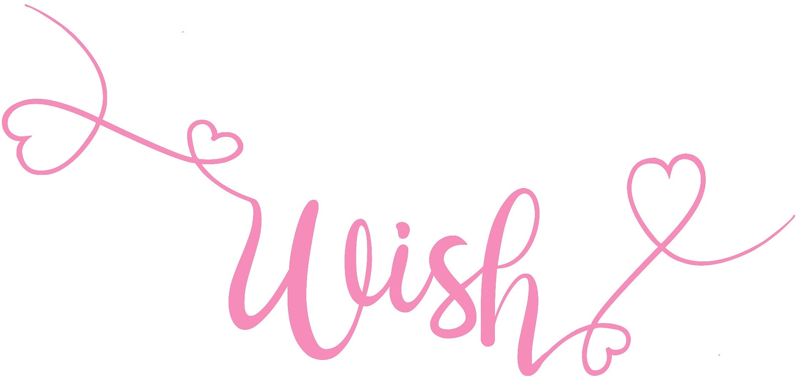 Wish Quote Vinyl Wall Art Sticker Decal Mural Bedroom | Etsy