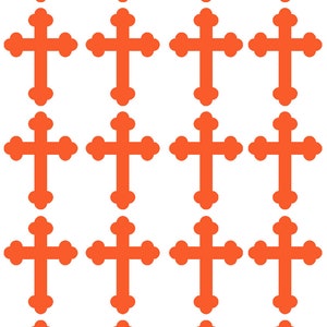 20 X Vinyl Cross/crucifix Shaped Stickers, Decal, Transfer, Crafting ...