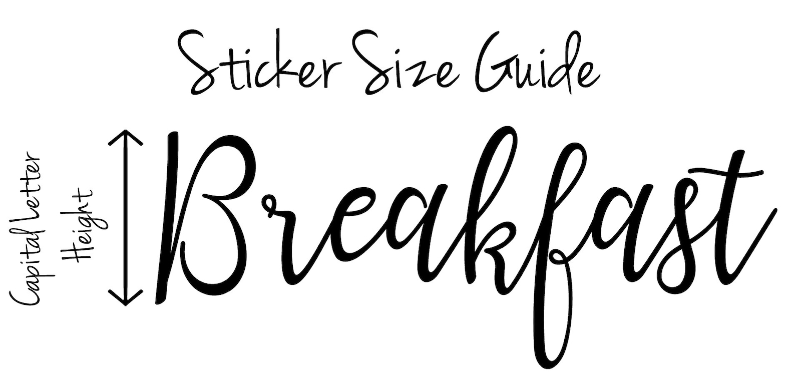 Breakfast, Lunch, Dinner Vinyl Sticker Decal Labels for Food Storage ...