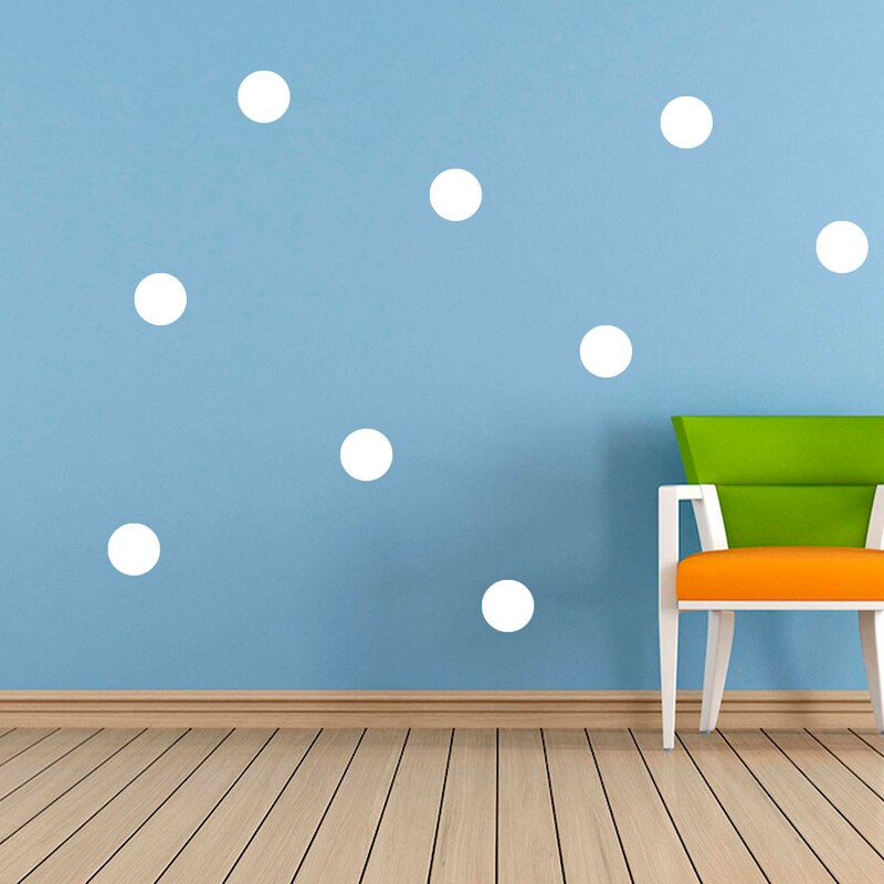 Vinyl Polka Dots - Etsy