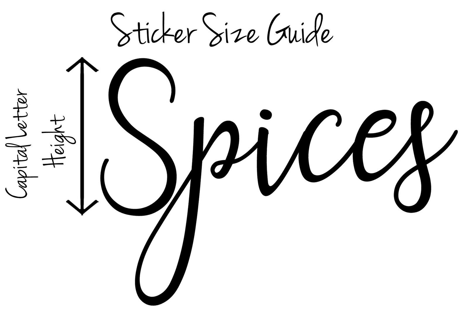 Herbs and Spices Vinyl Sticker Decal Labels for Jars - Etsy