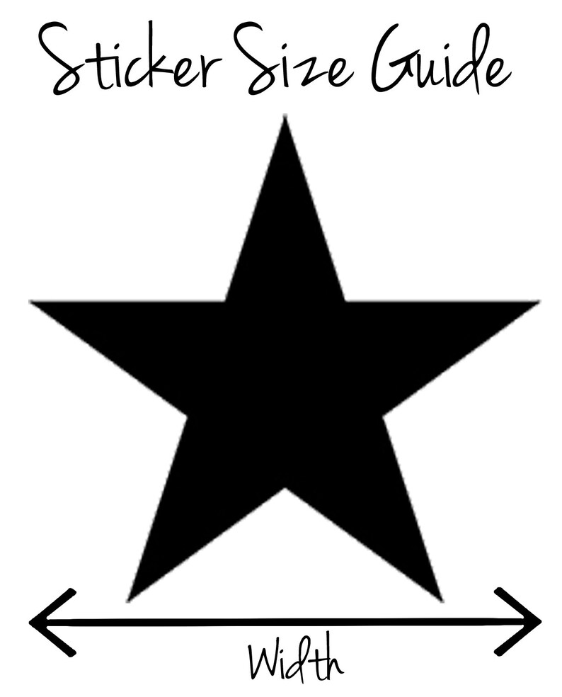 20 X Vinyl Star Stickers. Cardmaking, Scrapbooking, Crafting, Playroom ...