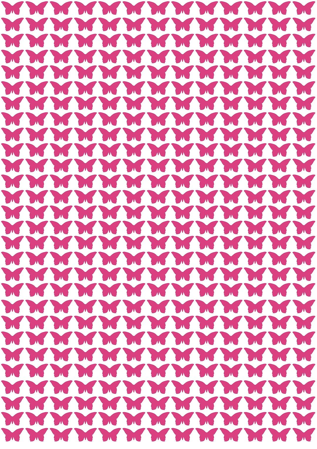 Small Vinyl Butterfly Stickers, Decal, Transfer. Wall, Mirror, Window ...