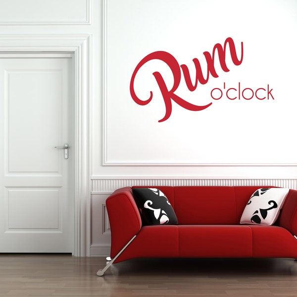 Red Rum Sticker - Etsy