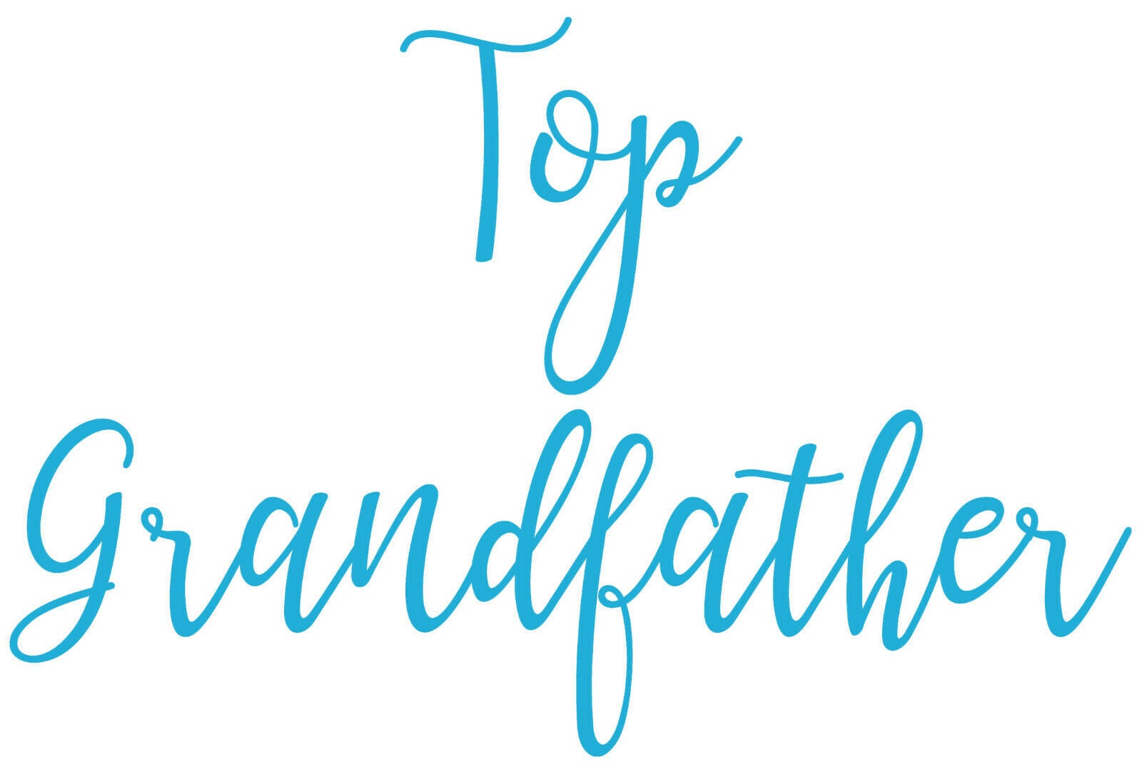 Top Grandfather Vinyl Sticker Decal Labels for Glasses Mugs - Etsy