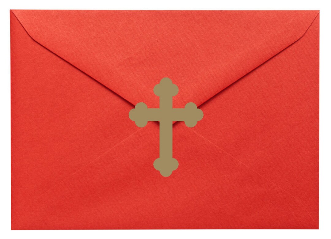 20 X Vinyl Cross/crucifix Shaped Stickers, Decal, Transfer, Crafting ...