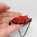 Red Diamond Dragon Necklace . - Etsy