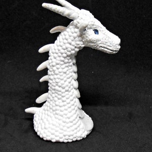 White Diamond Dragon Head - Etsy