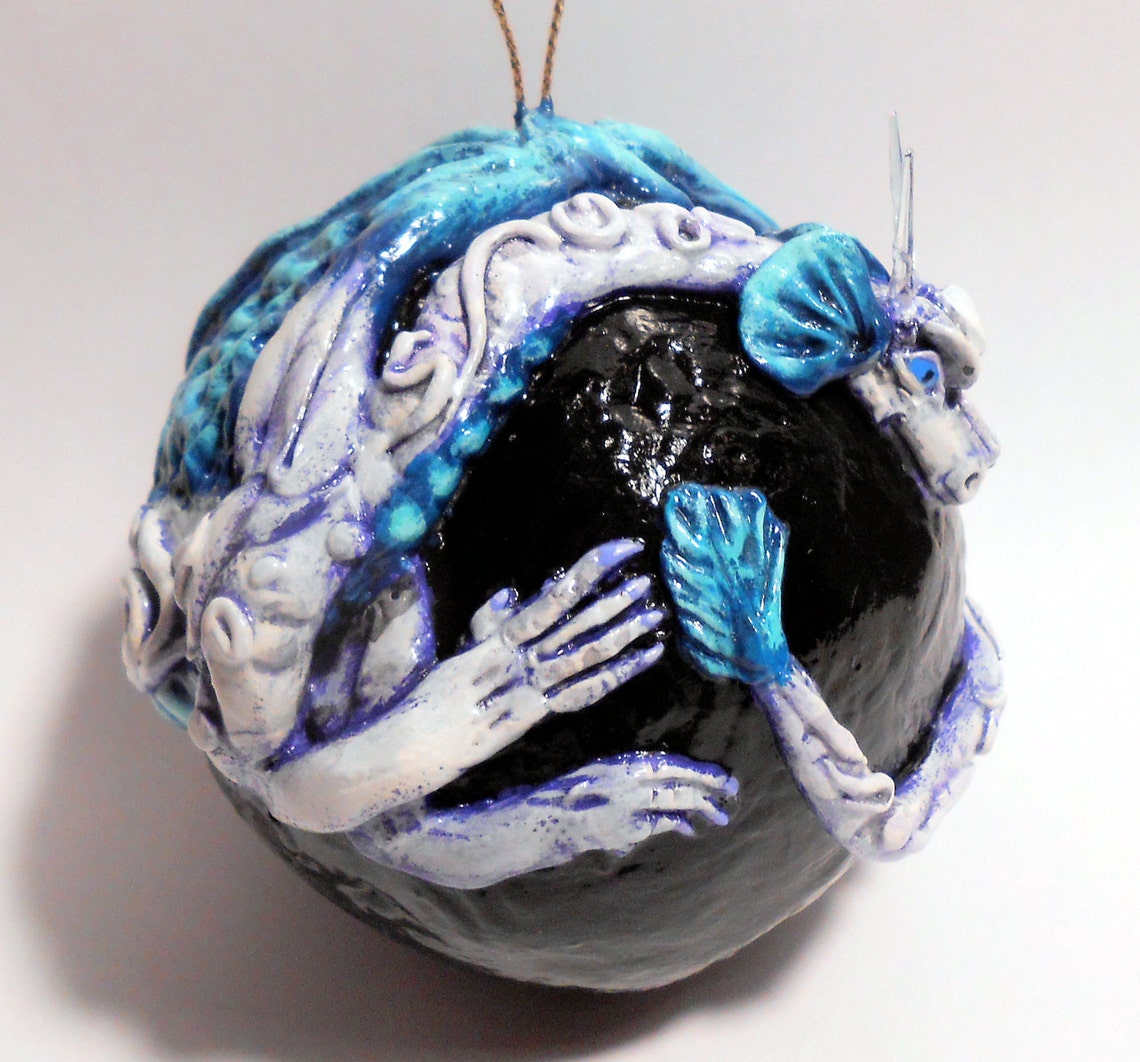 Mist Dragon Ornament - Etsy