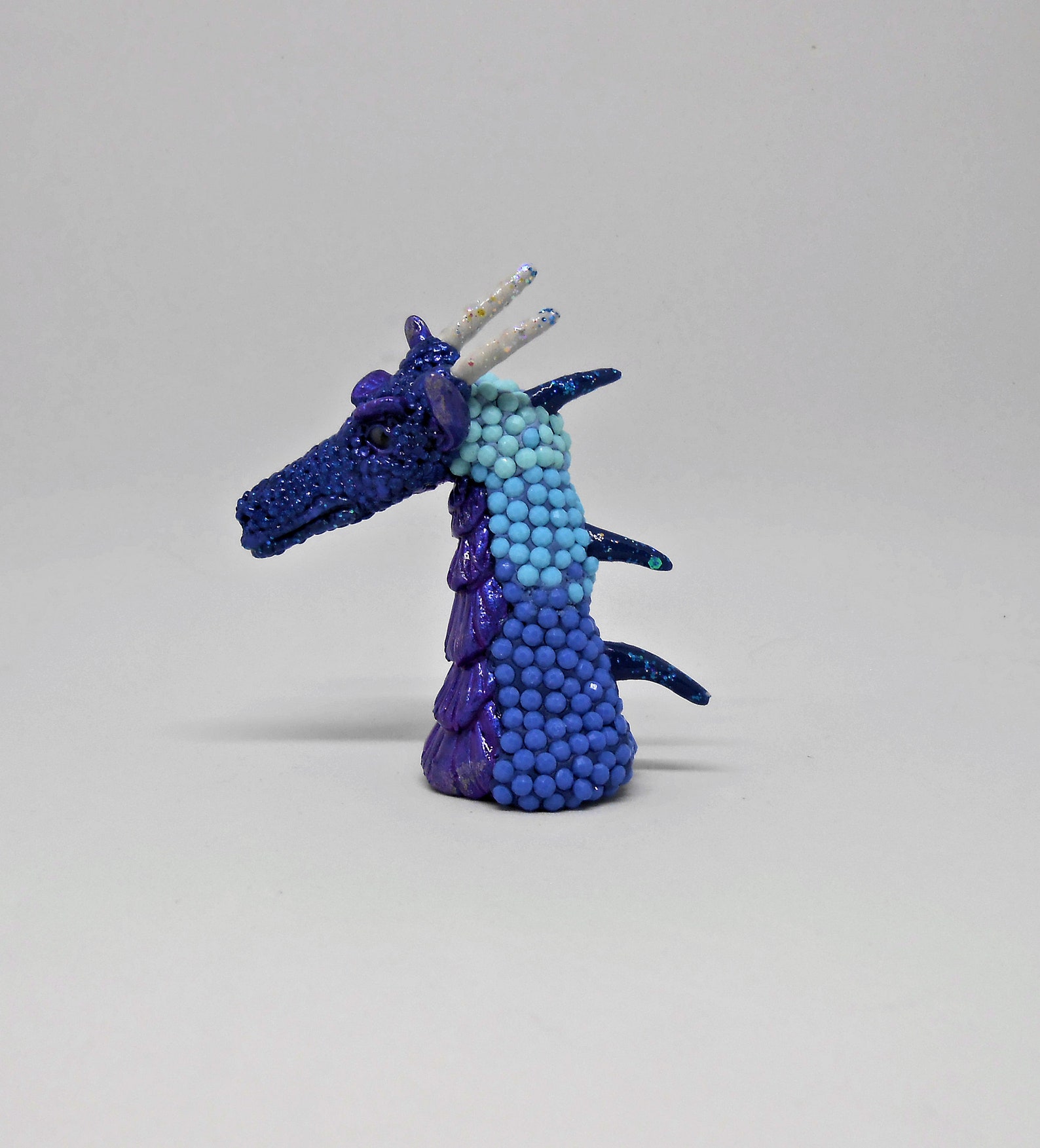 Blue Diamond Dragon Head - Etsy